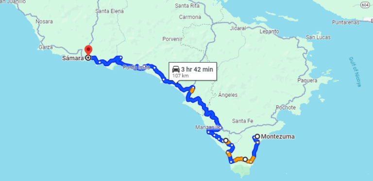 Costa Rica Itinerary Day 13: An Epic Drive From Montezuma To Samara ...