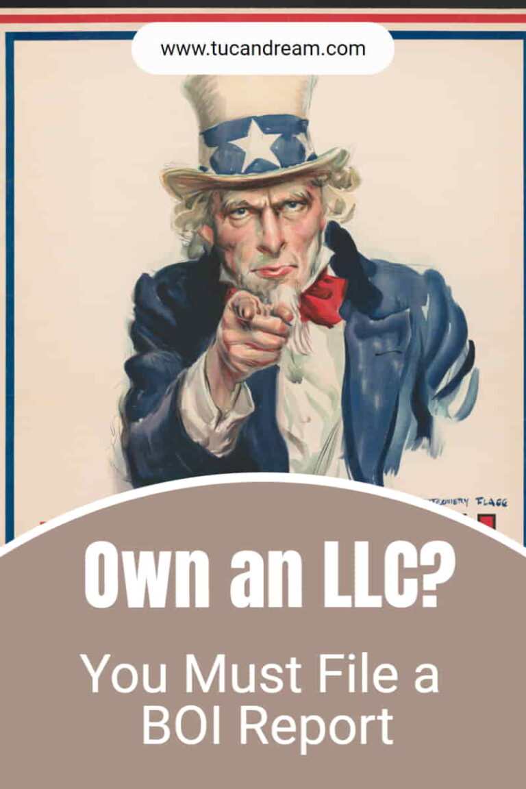 New Beneficial Ownership Report Required By LLCs | Tucandream