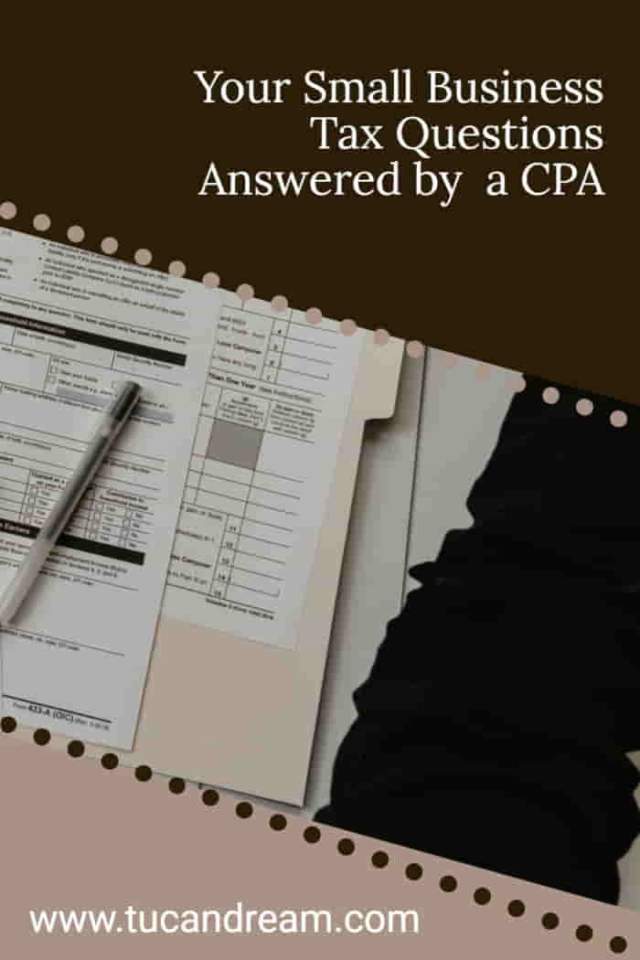 9 Tax Questions Small Business Owners Are Asking | Tucandream